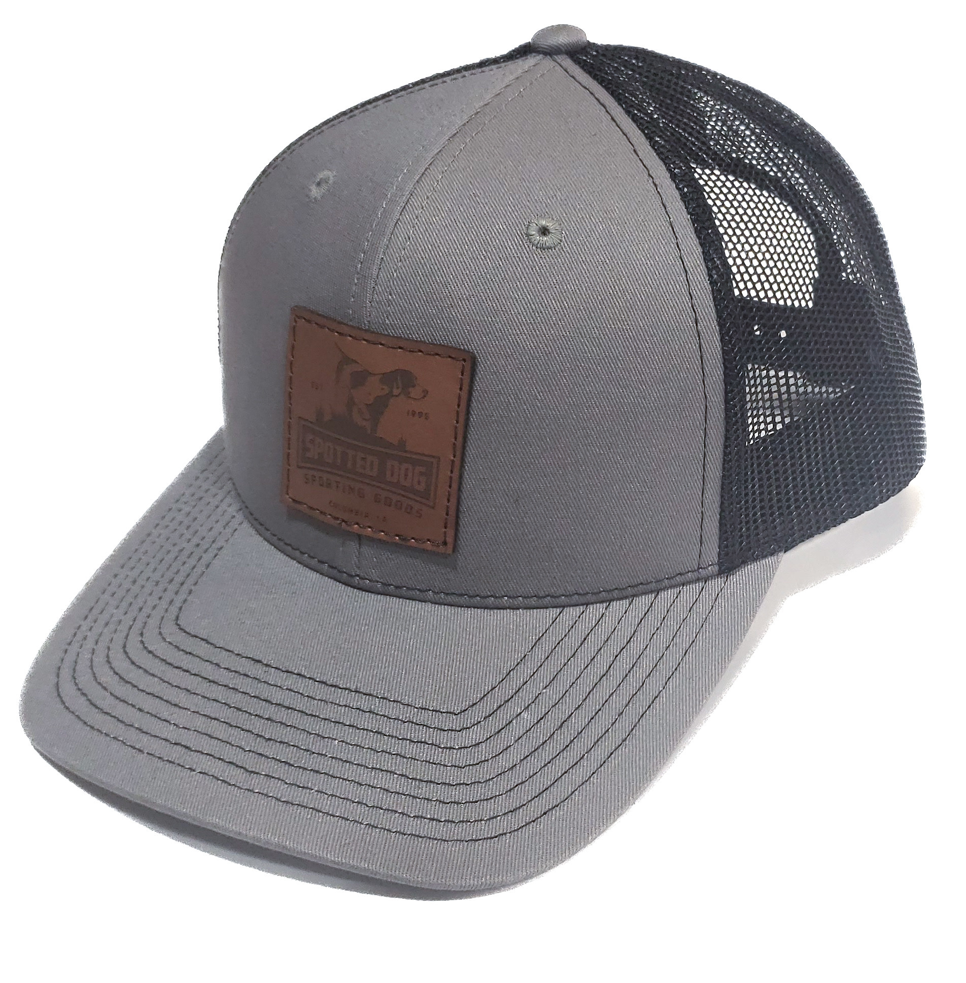 Spotted Dog Outdoor Cap 6 Panel Mesh Back Cap - Spotted Dog Sporting Goods