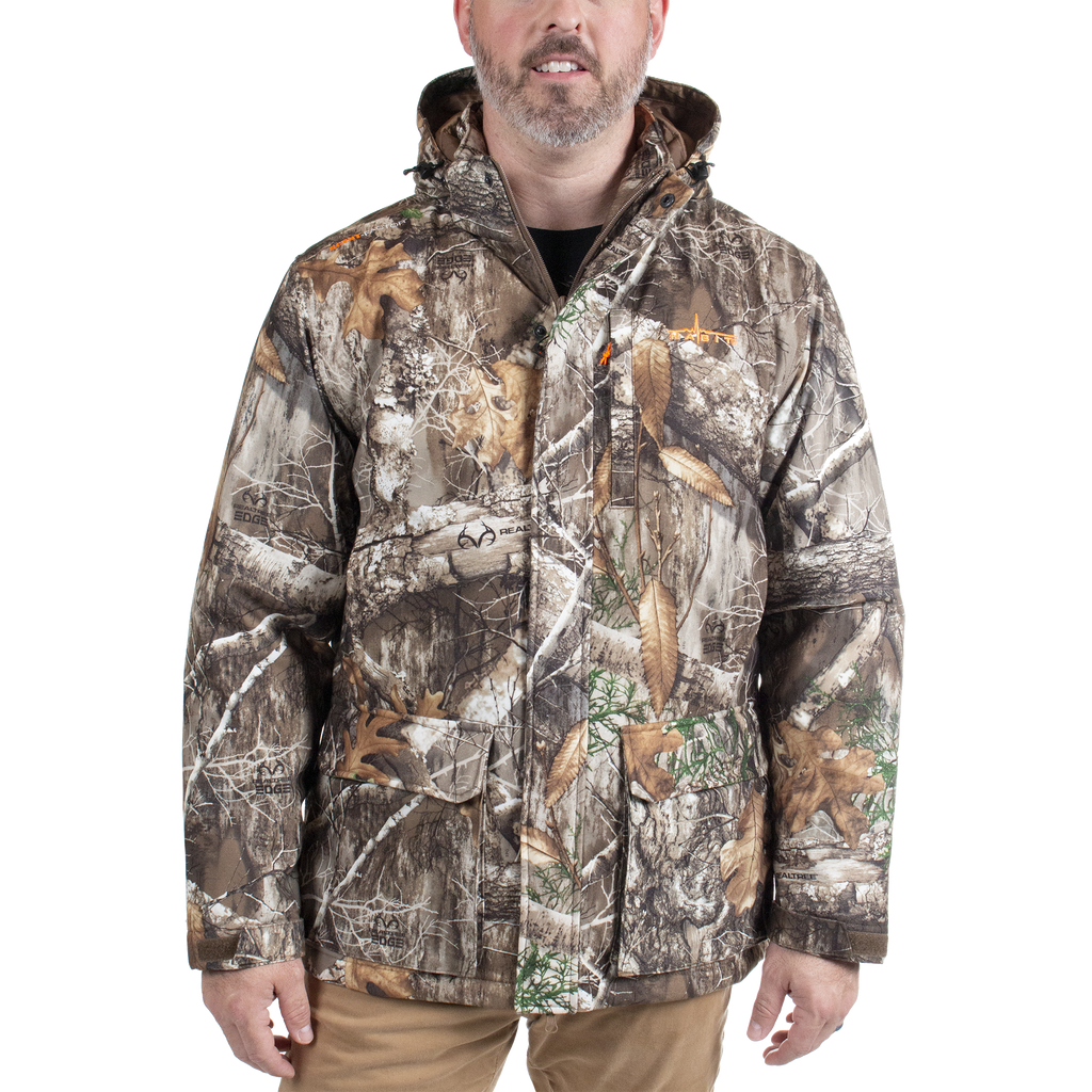 Habit Men's Cedar Branch Insulated Waterproof Parka - Spotted Dog ...
