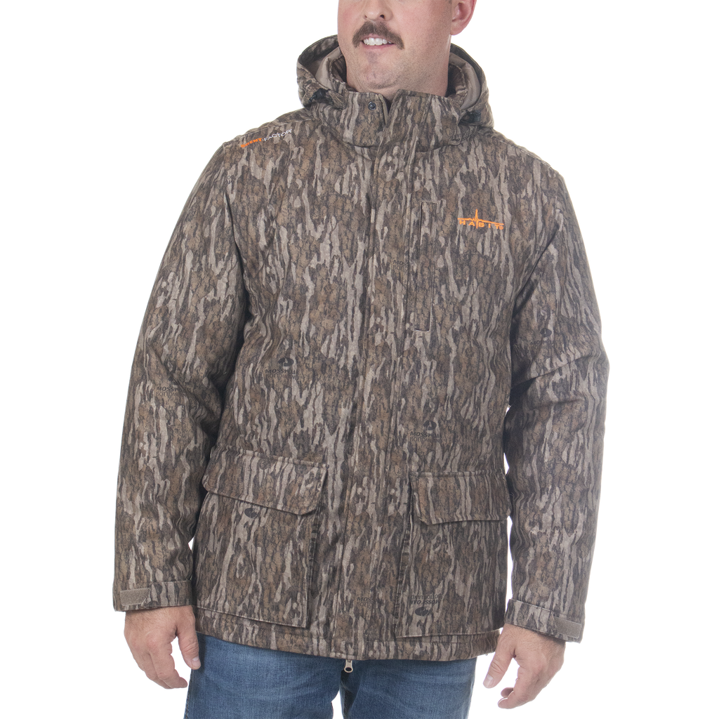 Habit Men's Cedar Branch Insulated Waterproof Parka - Spotted Dog ...