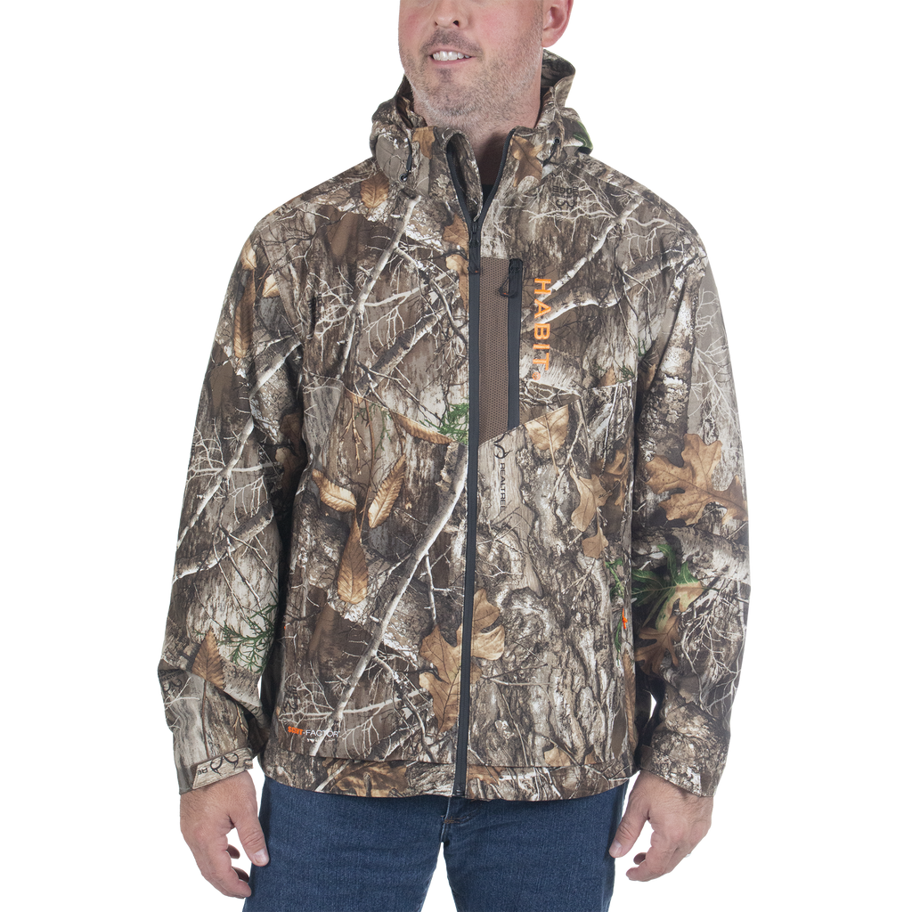 Habit Men's Ripley Trail Stretch Waterproof Jacket - Spotted Dog ...