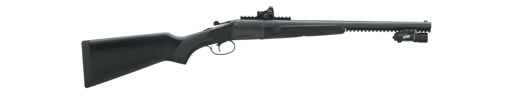 Stoeger Double Defense SxS 20ga 3" Black/Blued 20" ST-EXT - Spotted Dog ...