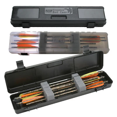 MTM Molded Products Crossbolt Case 12 Bolts Clear Smoke - Spotted Dog ...