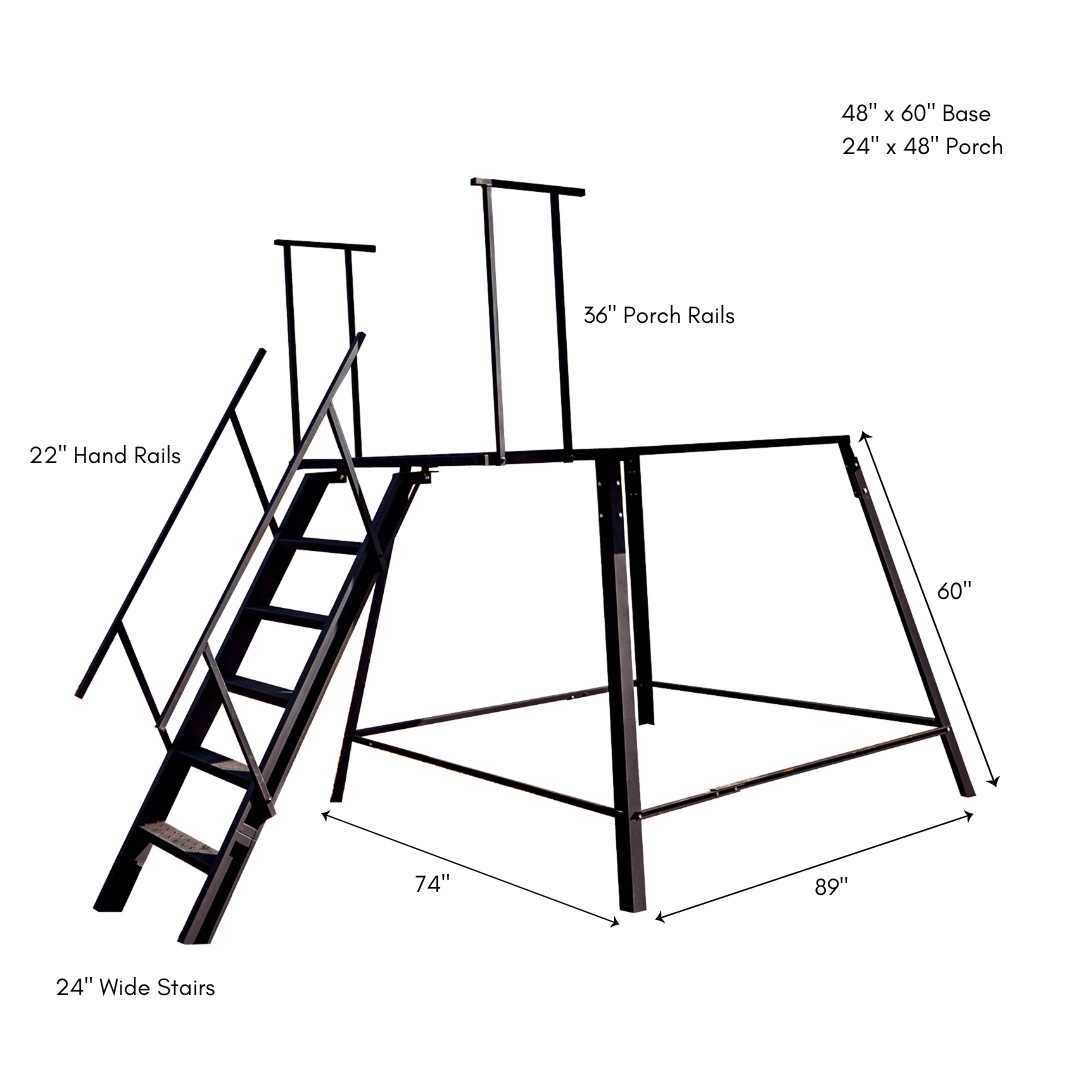 Dillon 5' Universal Deer Blind Tower - Spotted Dog Sporting Goods