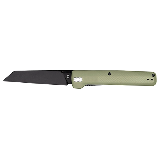 Gerber Pledge Clip Point Knife Lichen Green - Spotted Dog Sporting Goods