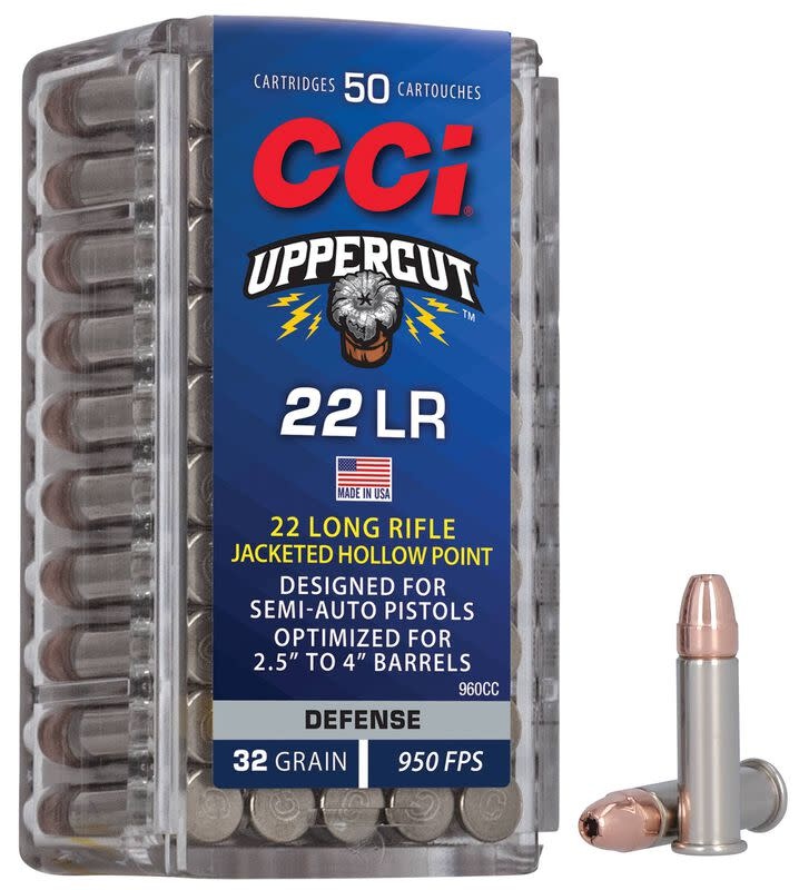 CCI Uppercut 22LR 32 Grain JHP - Spotted Dog Sporting Goods