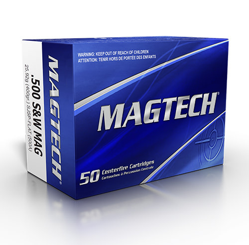 Magtech 500S&W 400 Grain SJHP 20rds - Spotted Dog Sporting Goods
