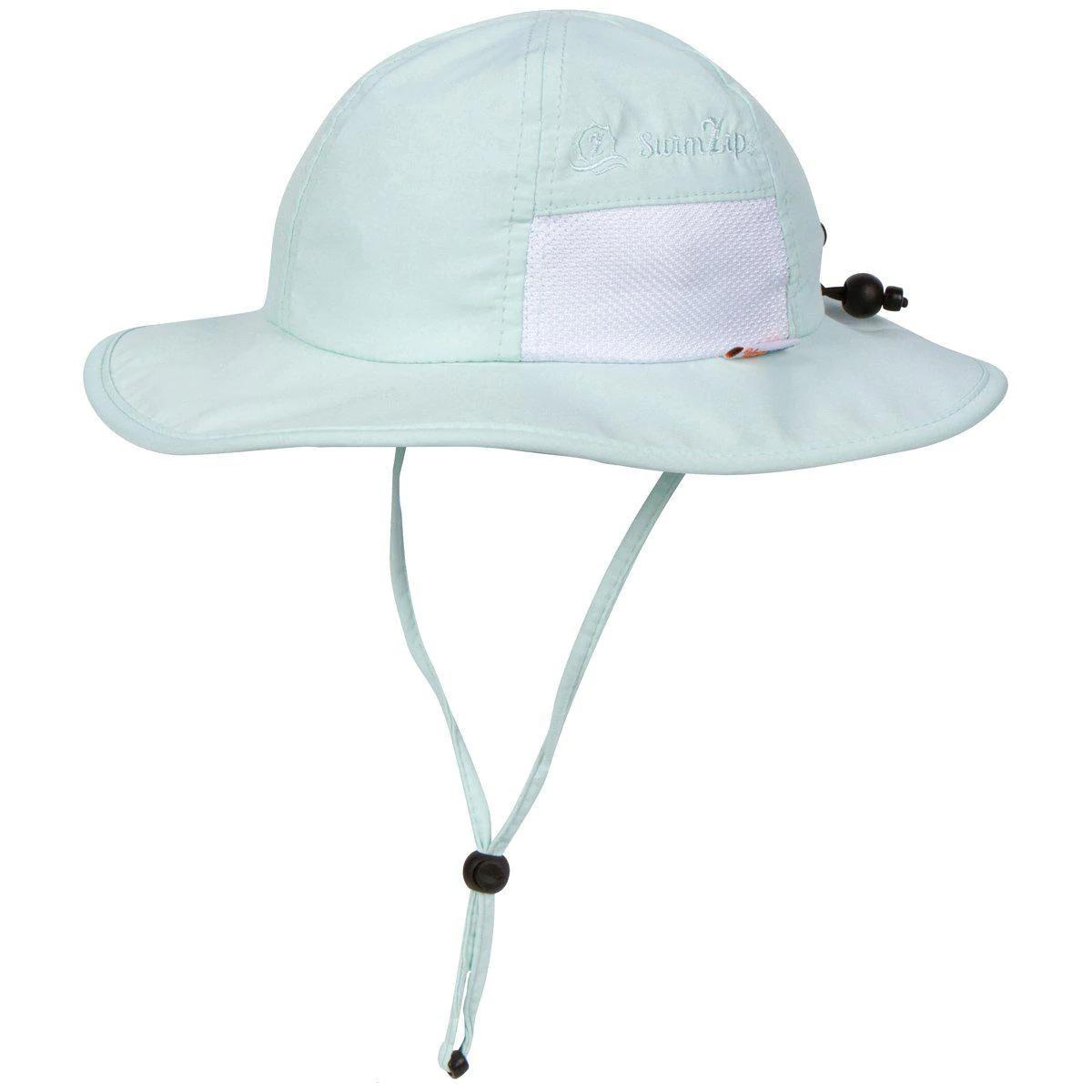 Swim Zip: Wide Brim Hat - Mint - Nest, Bermuda