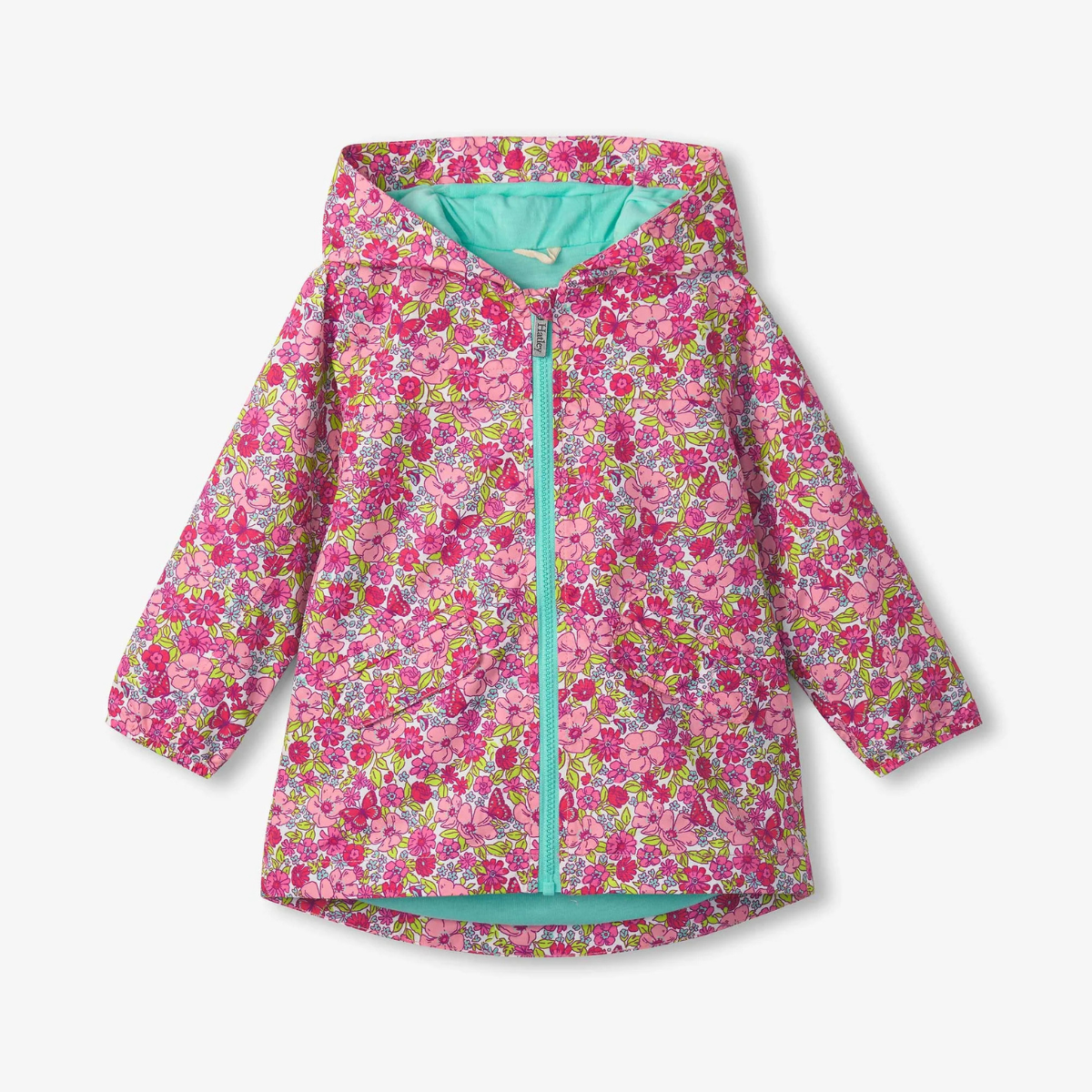 Hatley: Field Rain Jacket (microfiber) - Flowers - Nest, Bermuda