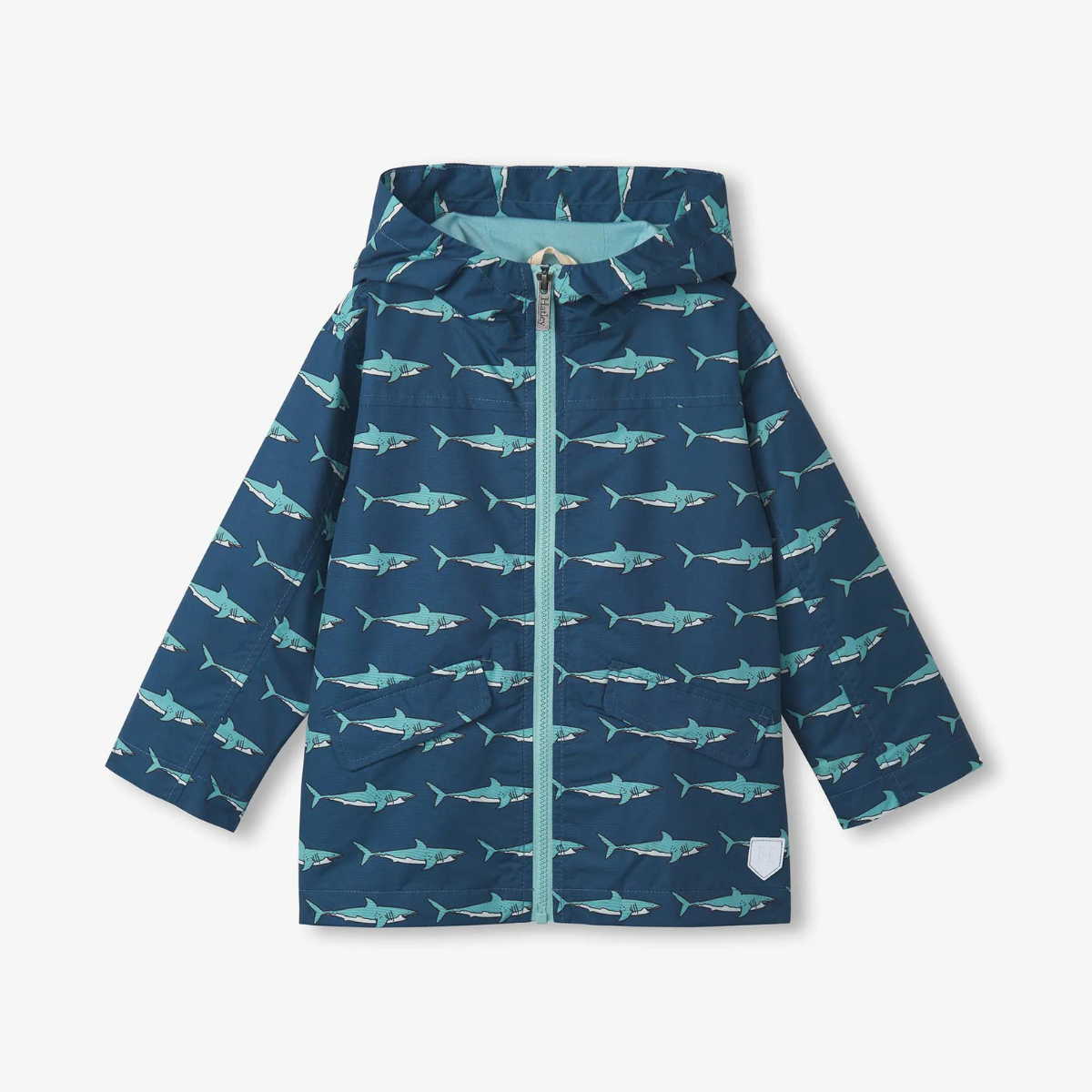 Hatley: Field Rain Jacket (microfiber) - Shark Tank - Nest, Bermuda