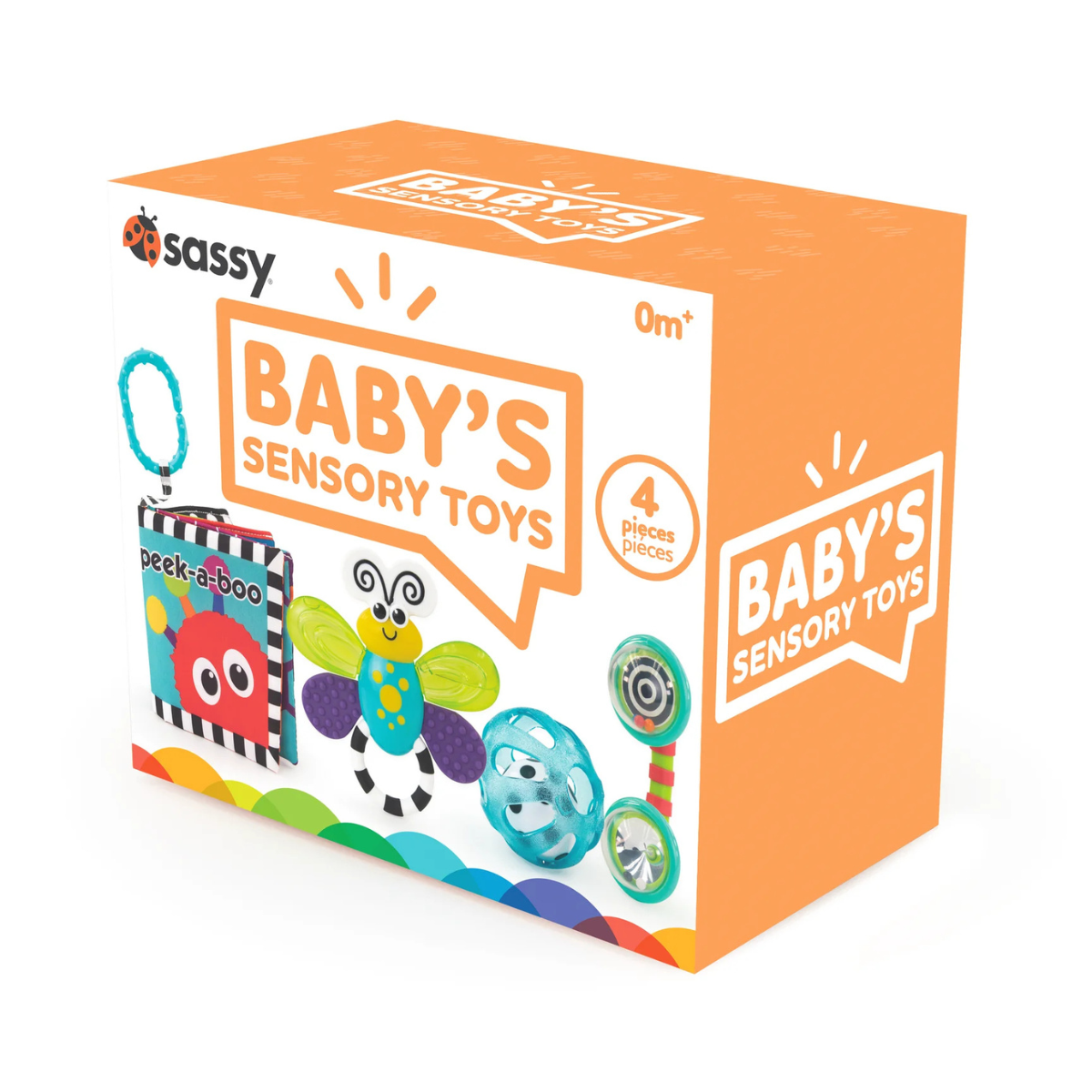 Sassy: Baby's Sensory Toys Box Set - Nest, Bermuda
