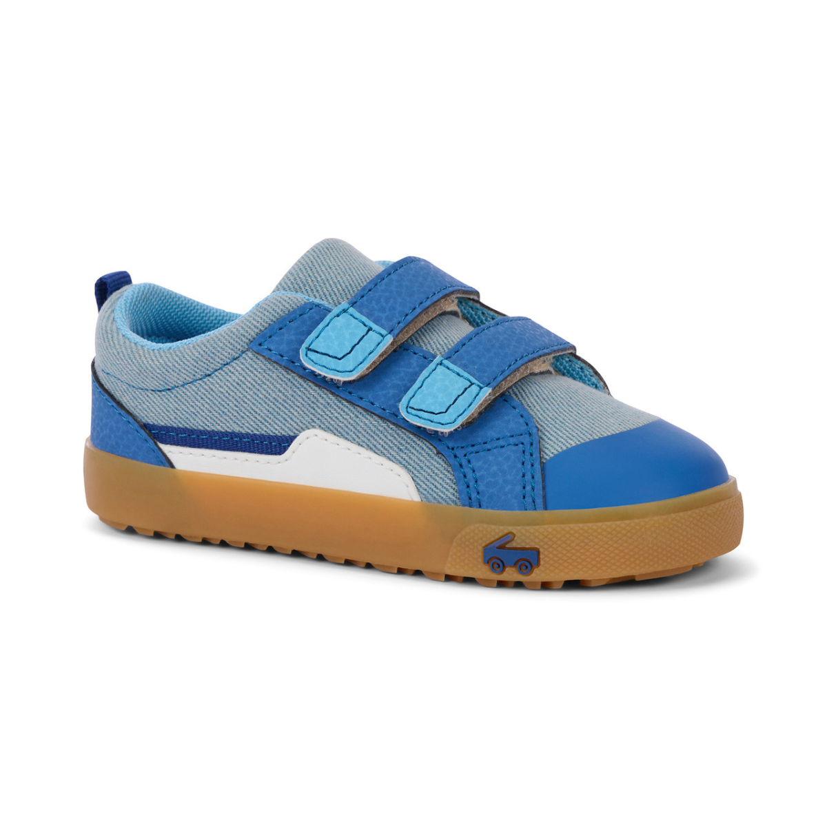 SKR: Riley - Washed Denim - Nest, Bermuda
