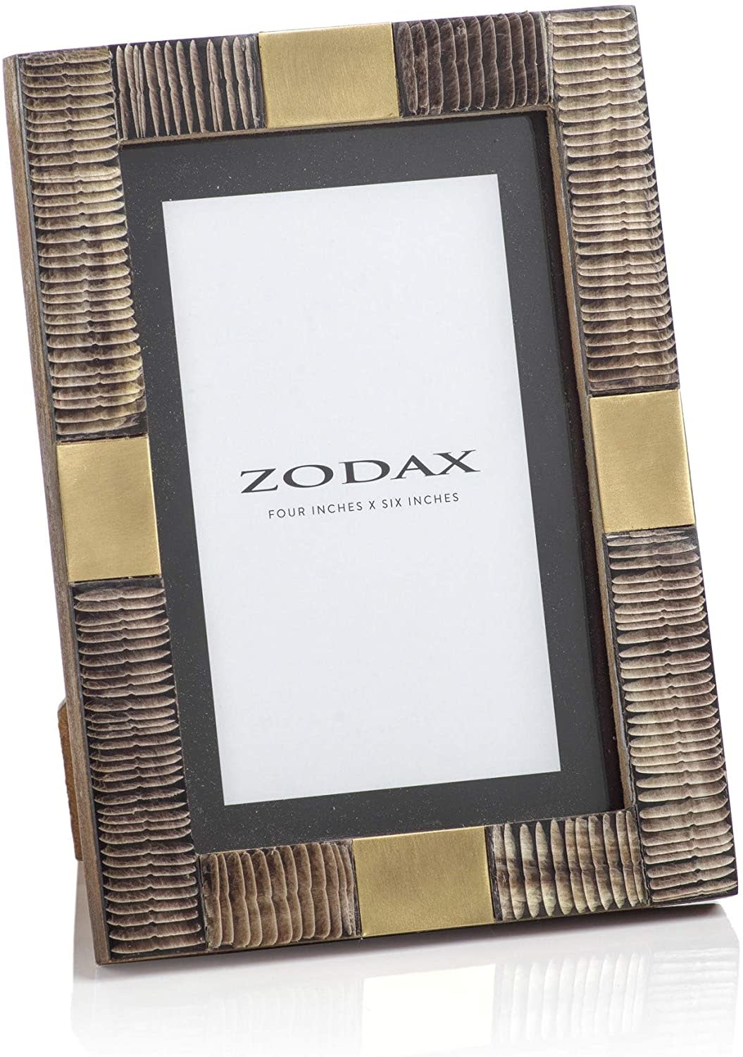 Zodax Horn & Brass Leaf Frame - Pretty Please Boutique & Gifts
