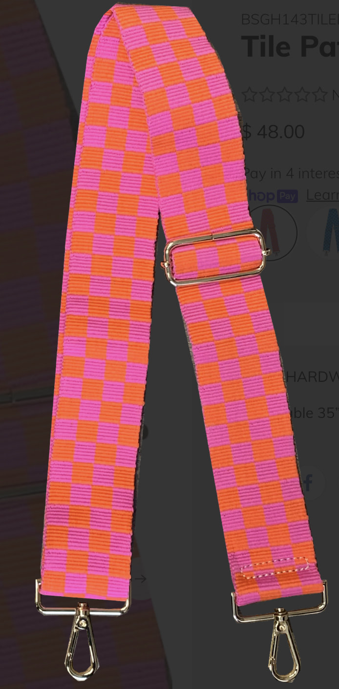 Ah-Dorned STRAP ONLY Tile Collection | Pretty Please Houston - Pretty ...