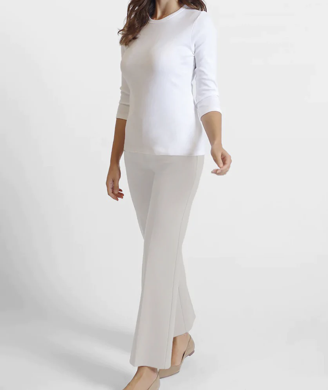 Peace of Cloth Jules Clean Pull On Pant Oyster | Pretty Please Houston ...