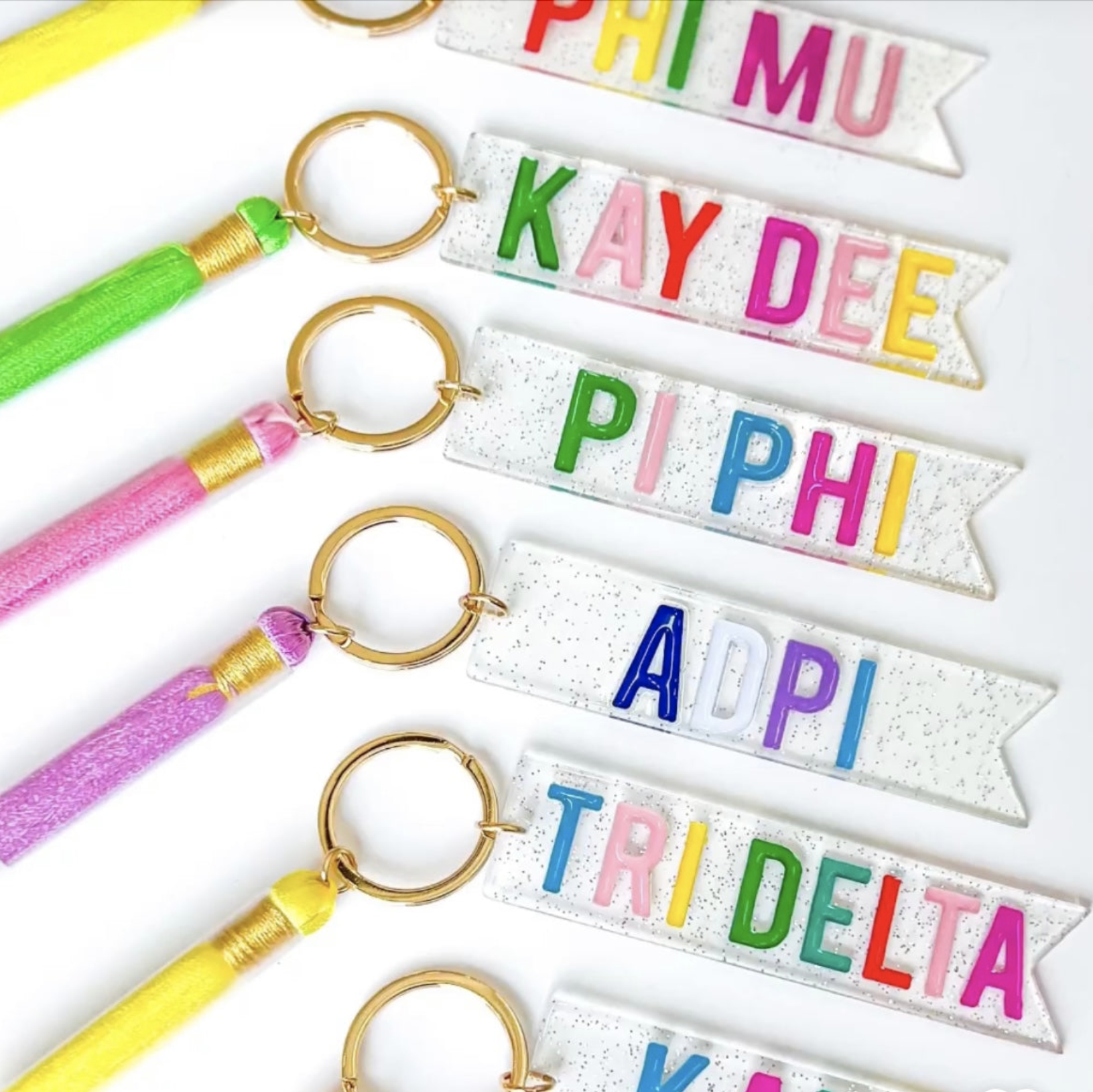 Tassel Sorority Key Fob Kappa | Pretty Please Houston - Pretty Please ...