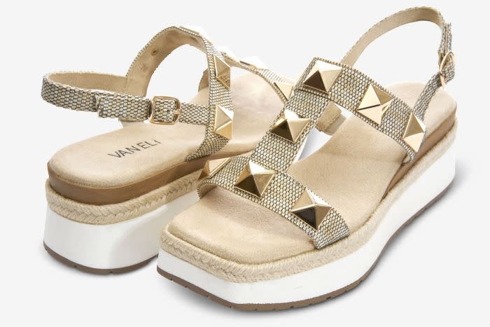 Vaneli Edrys Camel Raffia - Pretty Please Boutique & Gifts