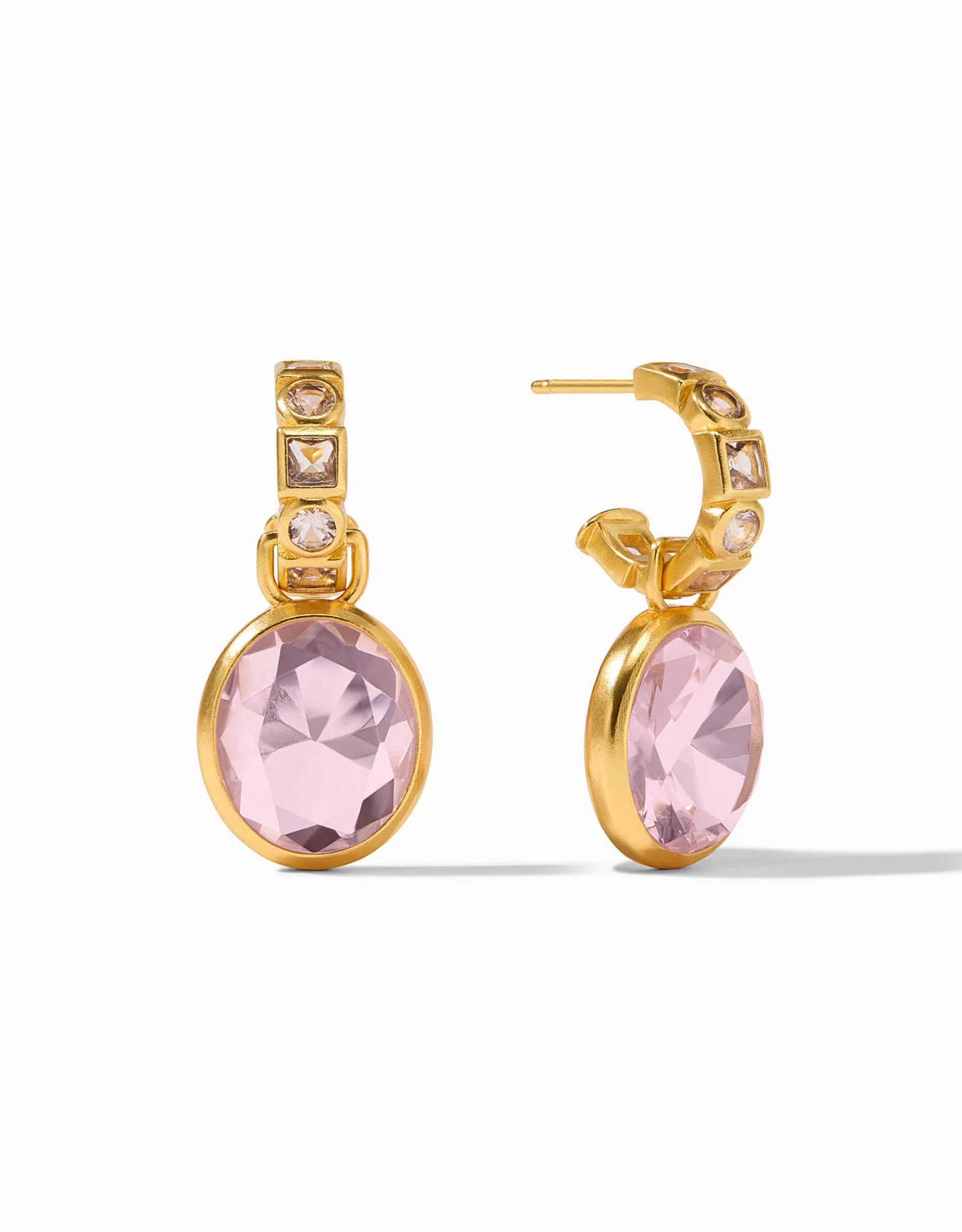 Julie Vos Julie Vos Jolie Hoop & Charm ER Rose - Pretty Please Boutique ...