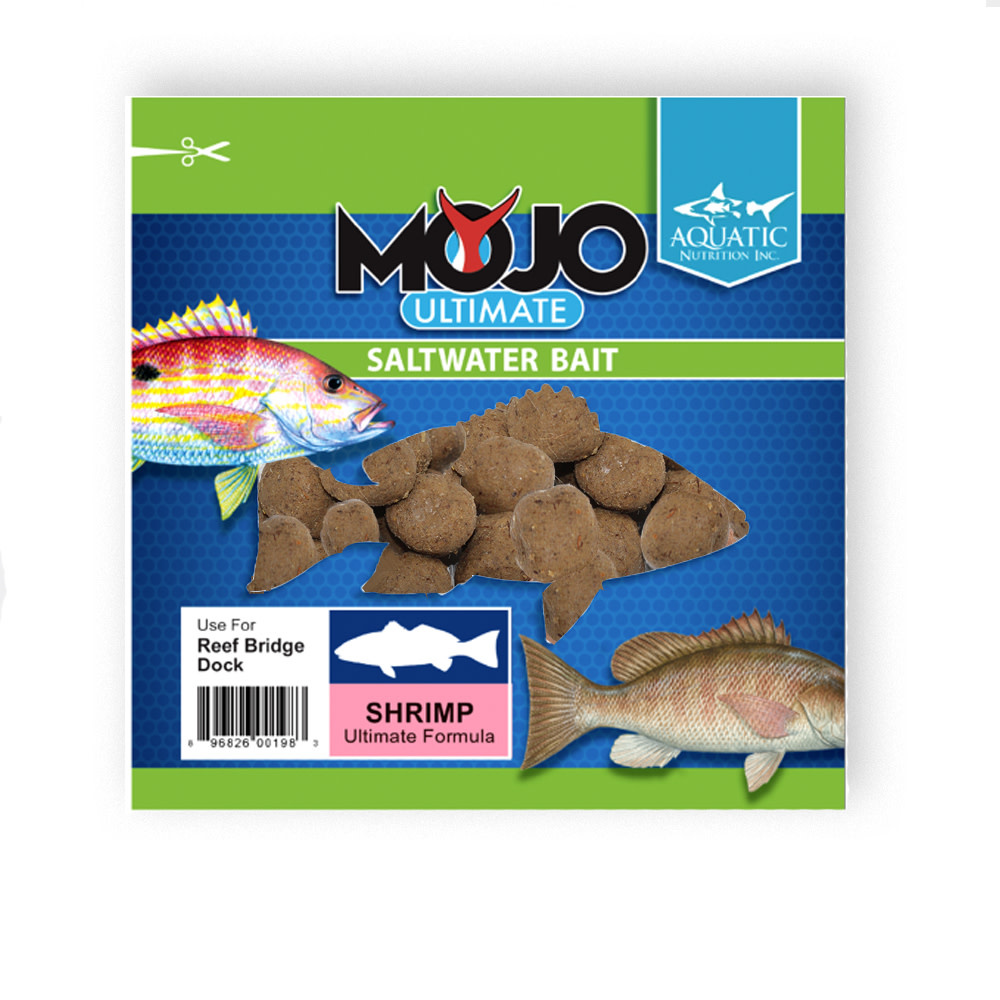 Aquatic Nutrition MOJO ULTIMATE SALTWATER BAIT - SHRIMP - Florida ...