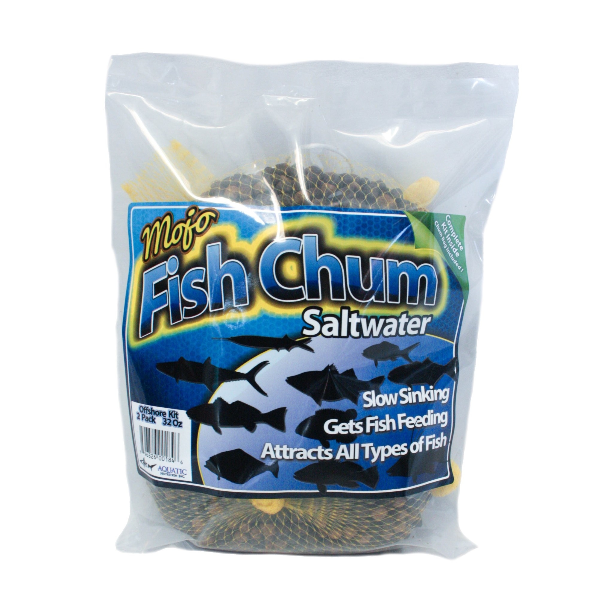 Aquatic Nutrition MOJO FISH CHUM - SALTWATER 2/1LB BAGS - Florida ...