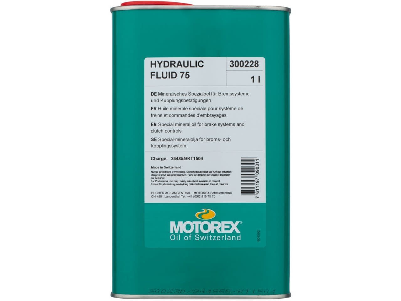 HYDRAULIC FLUID 75 (MINERAL OIL) - ARG Sports Inc.