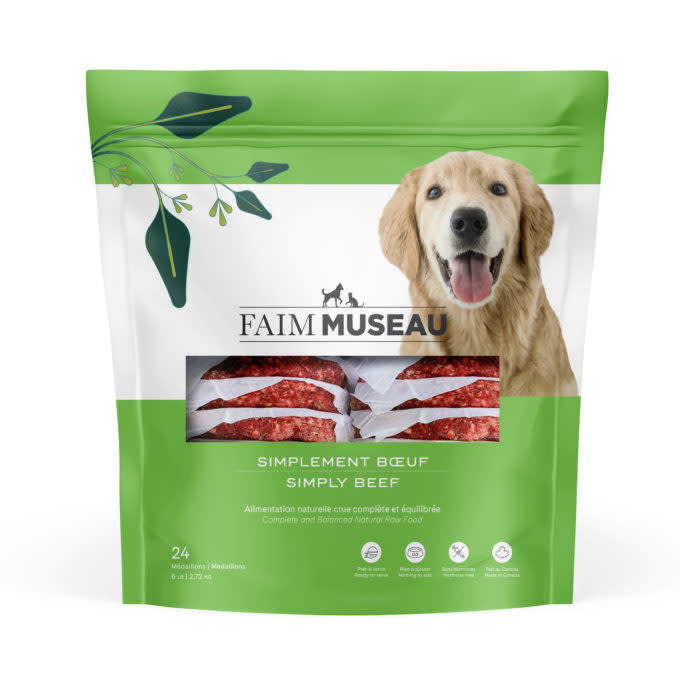 Faim Museau simplement boeuf 24 médaillons - - Domaine Animal