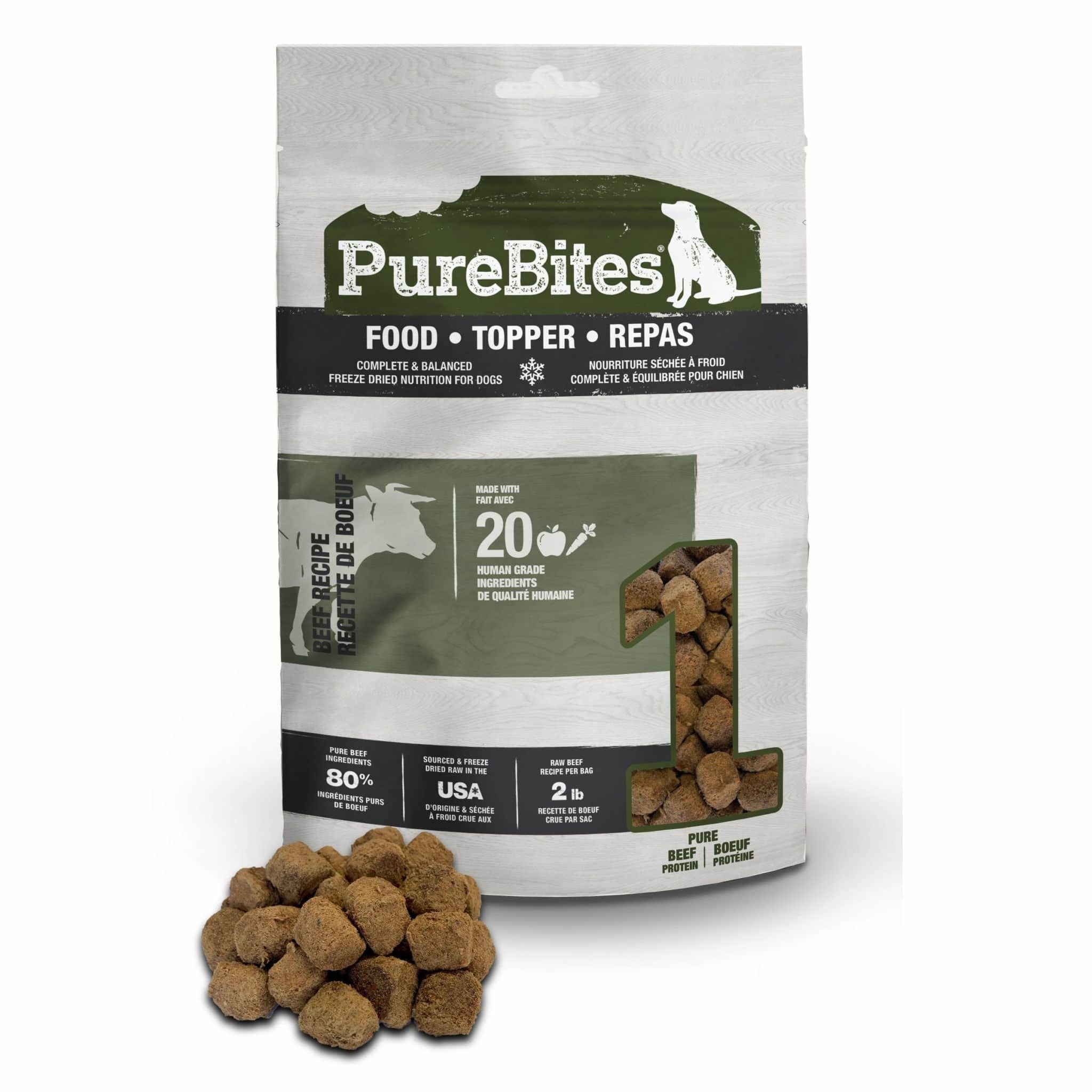 Purebites toppers au boeuf 85 g // ** - Domaine Animal