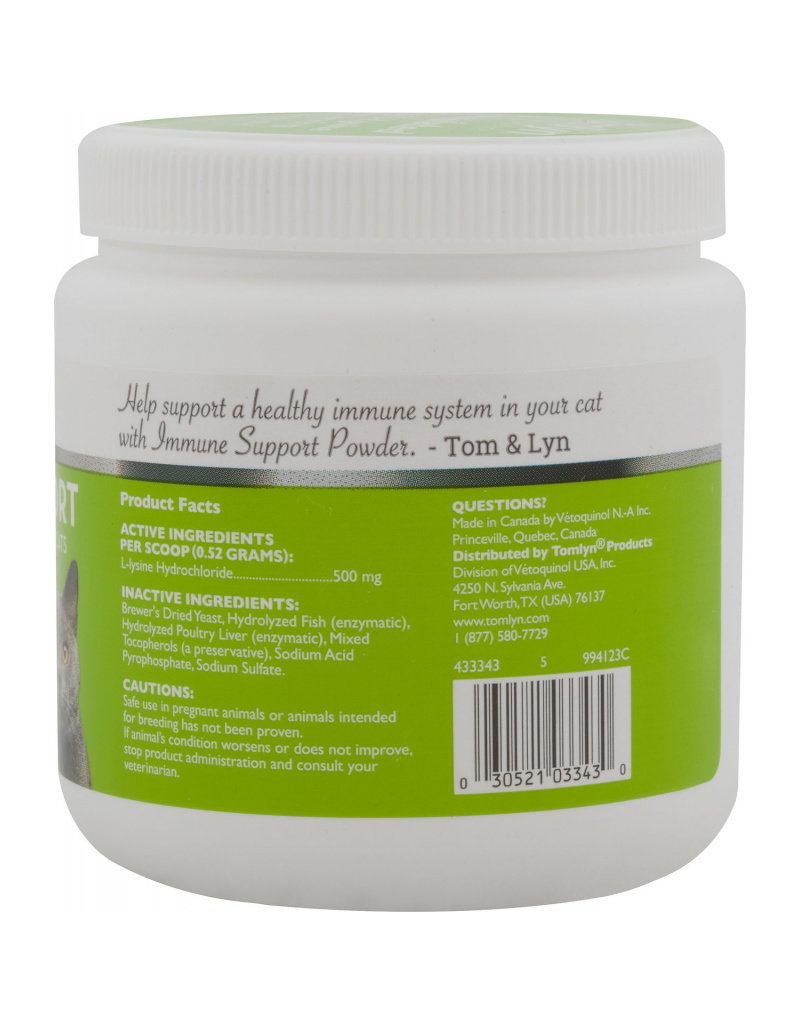 Tomlyn supplément de l-lysine pour chats 100g - Domaine Animal