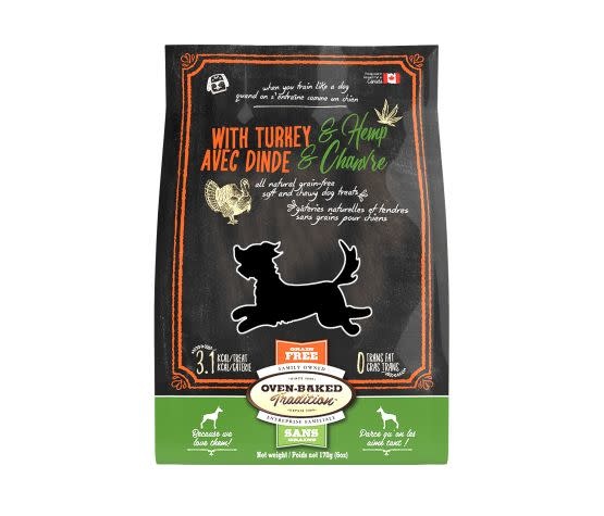 Oven-baked gâterie à la dinde et au chanvre (10) - Domaine Animal