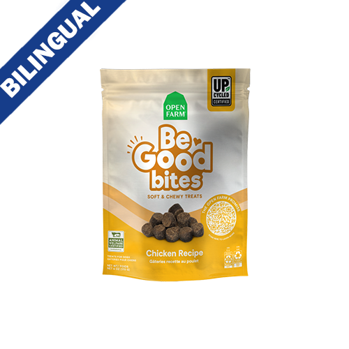 Open Farm be good bites recette de poulet 6oz - Domaine Animal