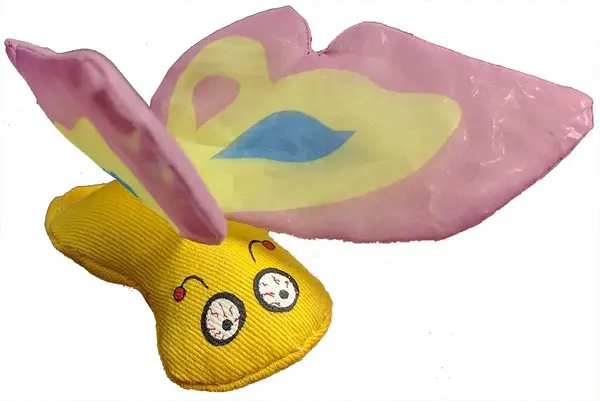 Ducky world Ducky world papillon mauve jouet d'herbe a chat - Domaine ...