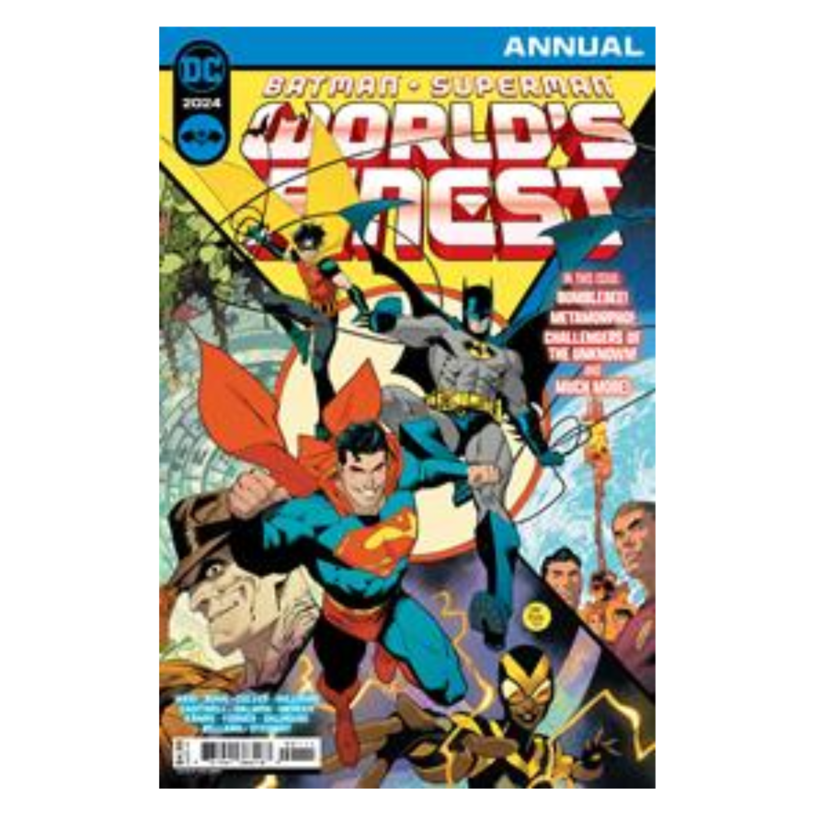 Dc Comics Batman Superman Worlds Finest 2024 Annual 1 One Shot Cvr A