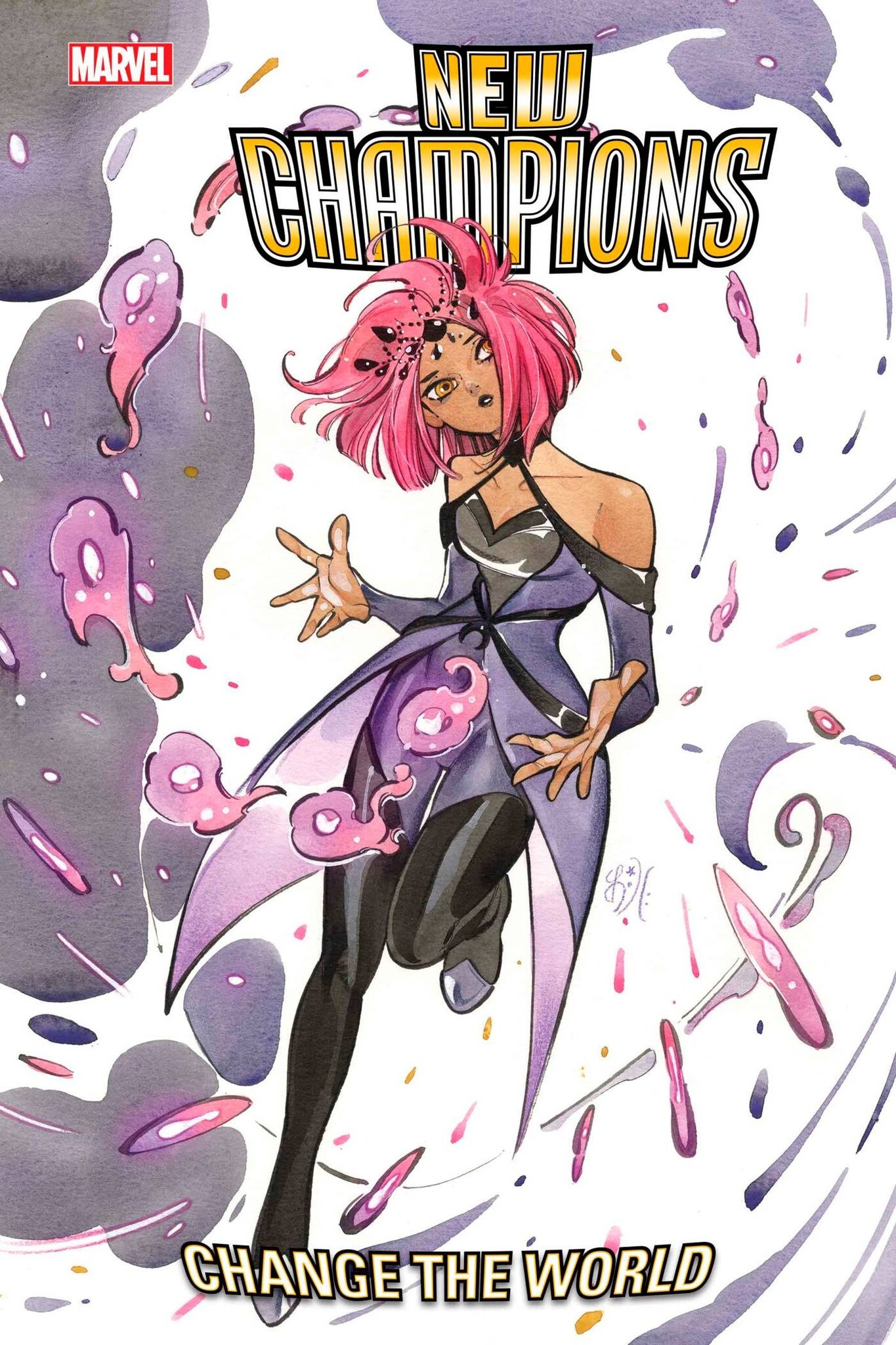 Marvel Comics New Champions #1 Peach Momoko Variant - Titan Moon Comics