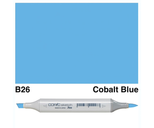 Copic Sketch B26 Cobalt Blue - Endeavours ThinkPlay