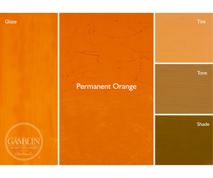 Gamblin Artist'S Oil Colors 37Ml Permanent Orange - Endeavours ThinkPlay