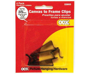 Canvas To Frame Clips 4Pk - Endeavours ThinkPlay