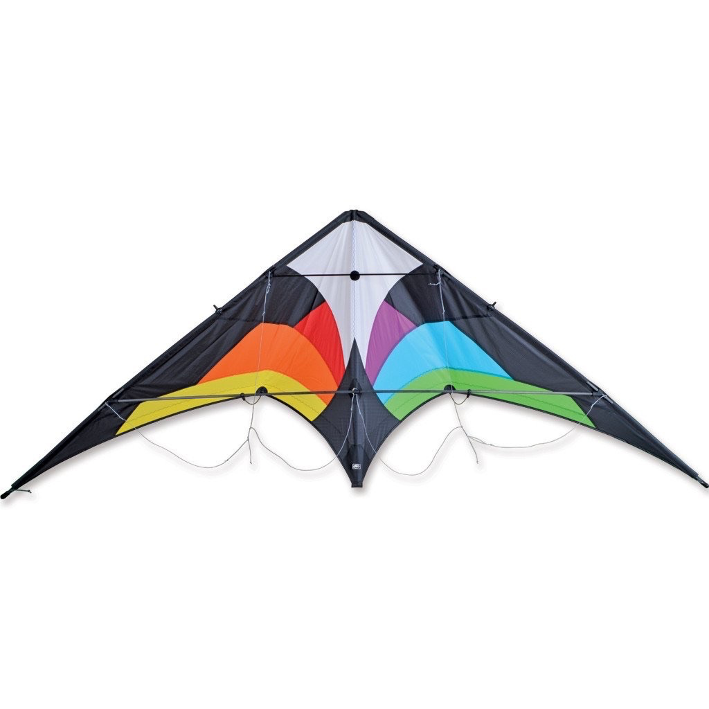Wolf Ng Premier Kite - Black Rainbow - Endeavours ThinkPlay