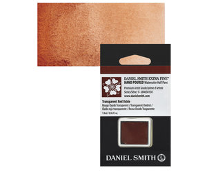 Daniel Smith Watercolour 1/2 Pan Transparent Red Oxide - Endeavours ...