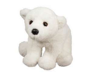 Douglas Cuddle Toy Plush Whitie Polar Bear - Endeavours ThinkPlay