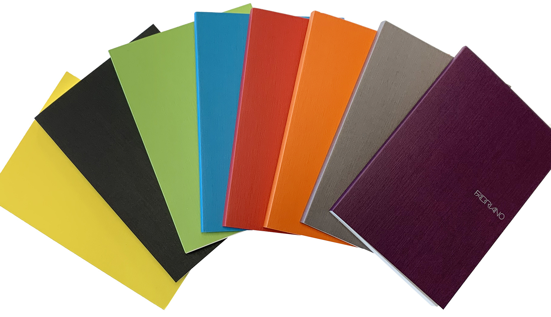 Fabriano Ecoqua Plus Glue-Bound Notebooks Graph A5 5.8X8.3 Inch Grey 70 ...