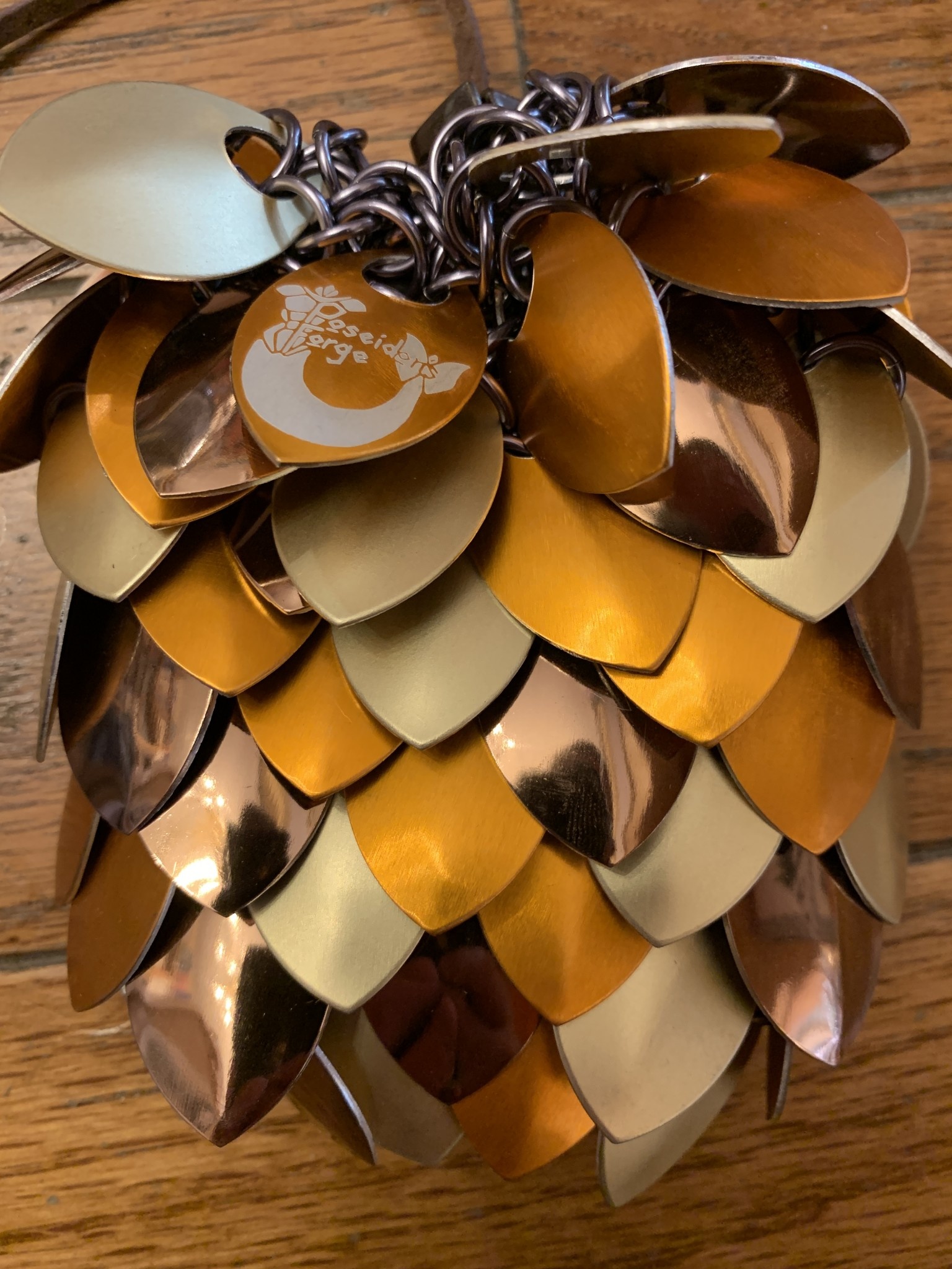 Poseidon's Forge: Scalemail Dice Bag - Hydra Egg - Endeavours ThinkPlay