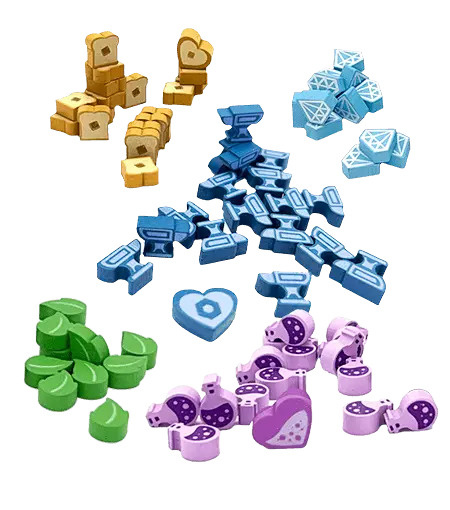 Flamecraft: Wooden Tokens - Endeavours ThinkPlay