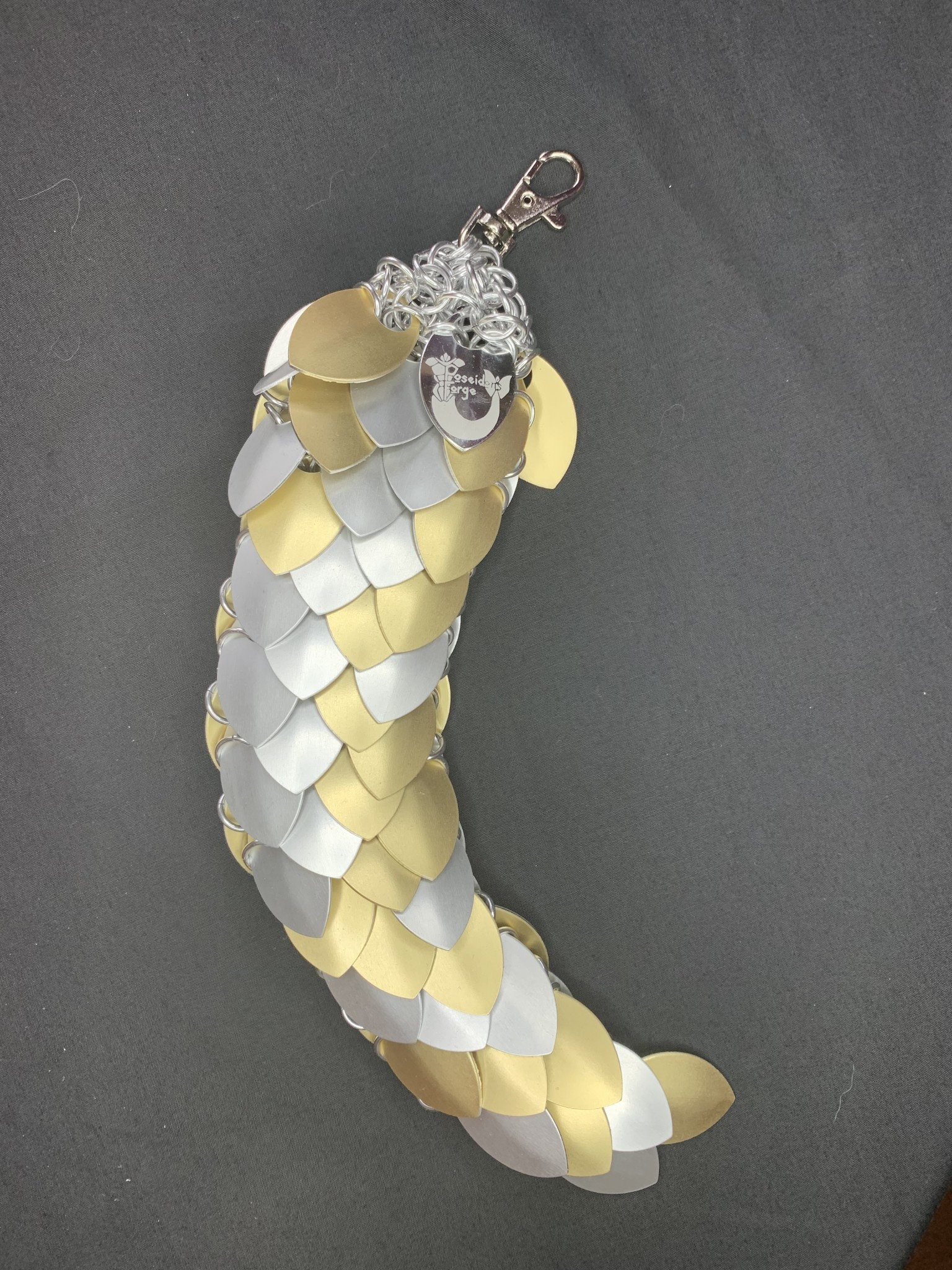 Poseidon's Forge: Silver Dragon Tail - Small (Silver, Gold ...