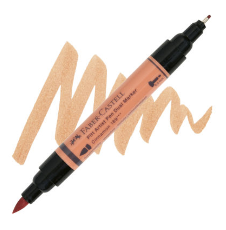 Faber Castell Pitt Artist Pen 189 Dual Marker Cinnamon - Endeavours ...