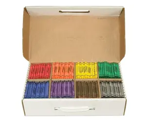 Prang Crayons Master Pack, 8 Colors (100 Each), 800 Count - Endeavours ...