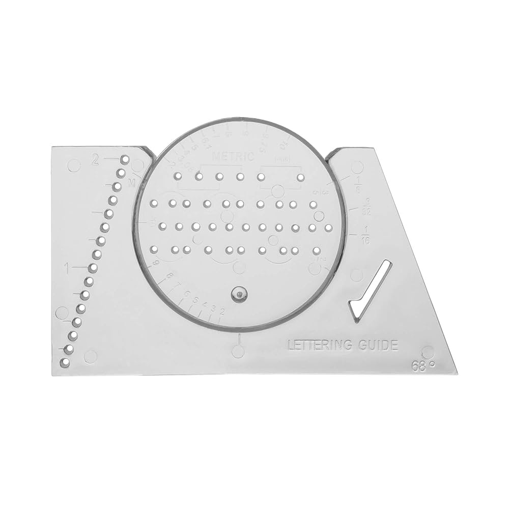 Ames Lettering Guide - Endeavours ThinkPlay