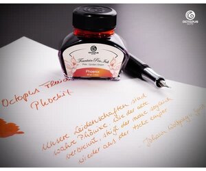 Octopus Ink Bottle Fluid Sheen 30Ml Phoenix, Orange/Gold - Endeavours ...