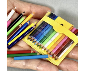 Mini Pencils In Pouch 12Pc Pop - Endeavours ThinkPlay