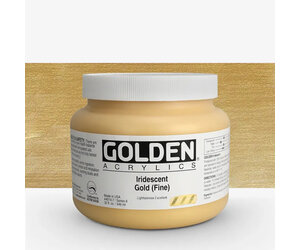 Golden Acrylics Iridescent Gold (Fine) 32oz - Endeavours ThinkPlay