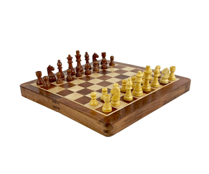 Piatnik Wooden Folding Chess Set 30cm - Endeavours ThinkPlay