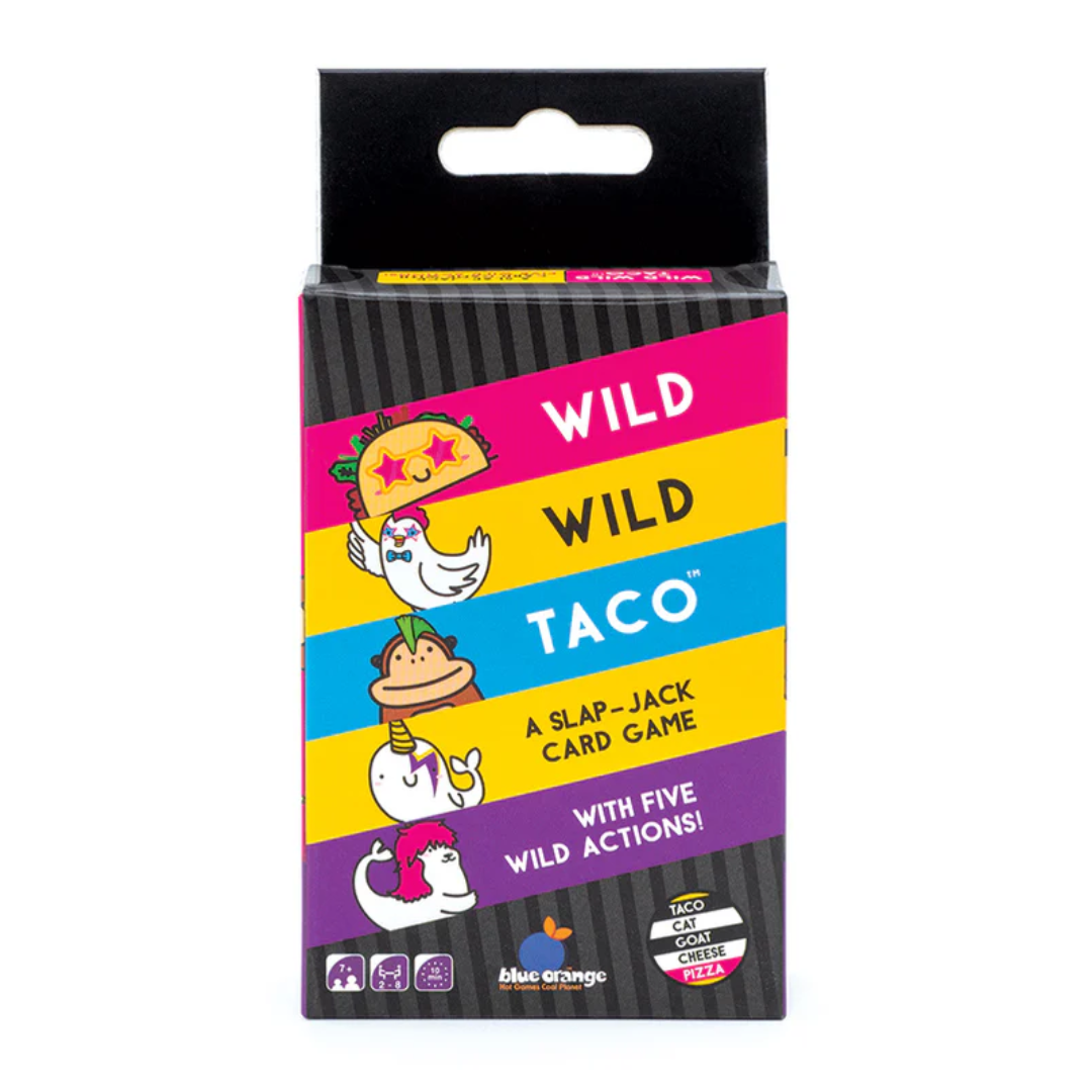 Blue Orange Wild Wild Taco - A Slap-Jack Card Game With Five Wild ...